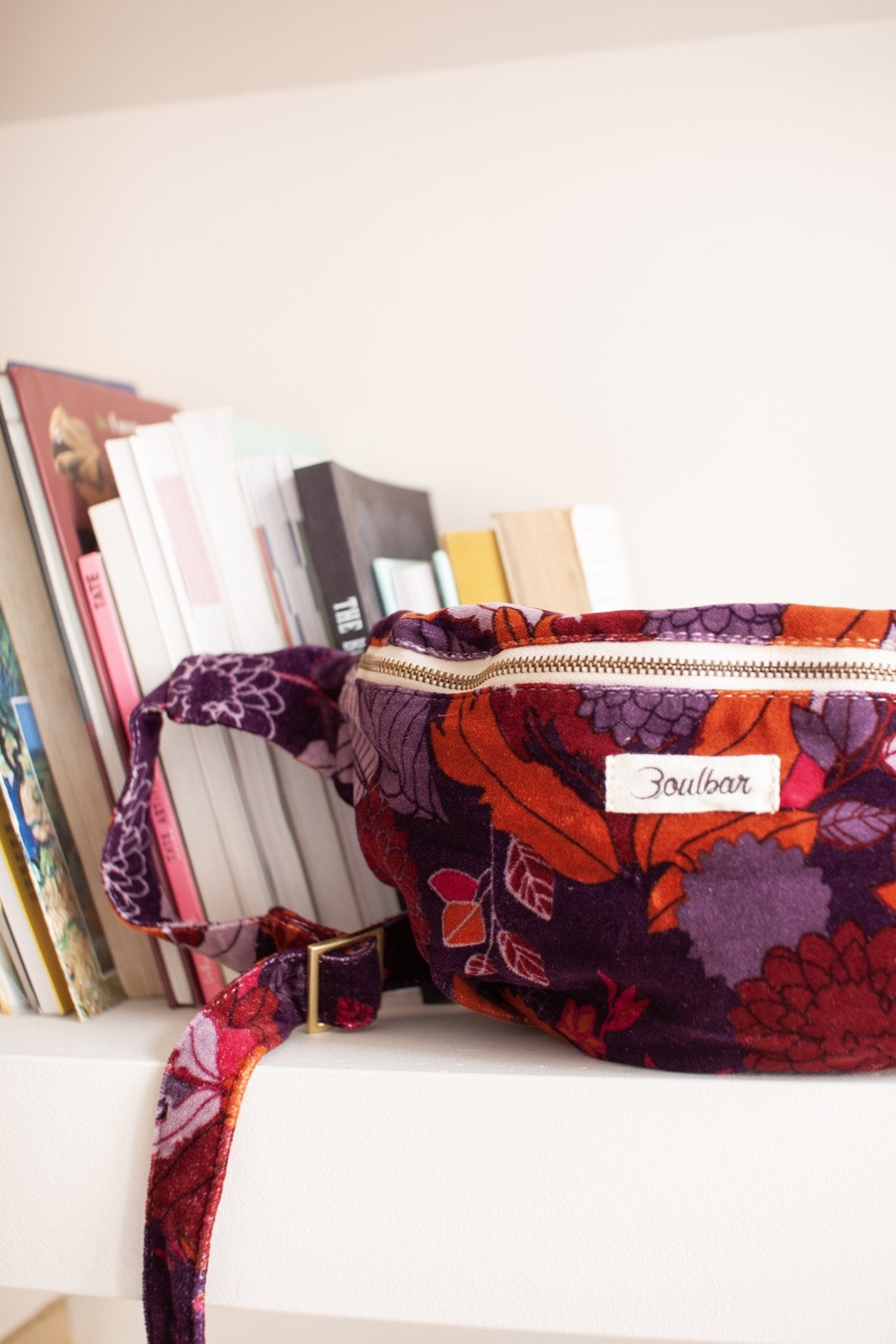 Sac banane velours graou - Boulbar